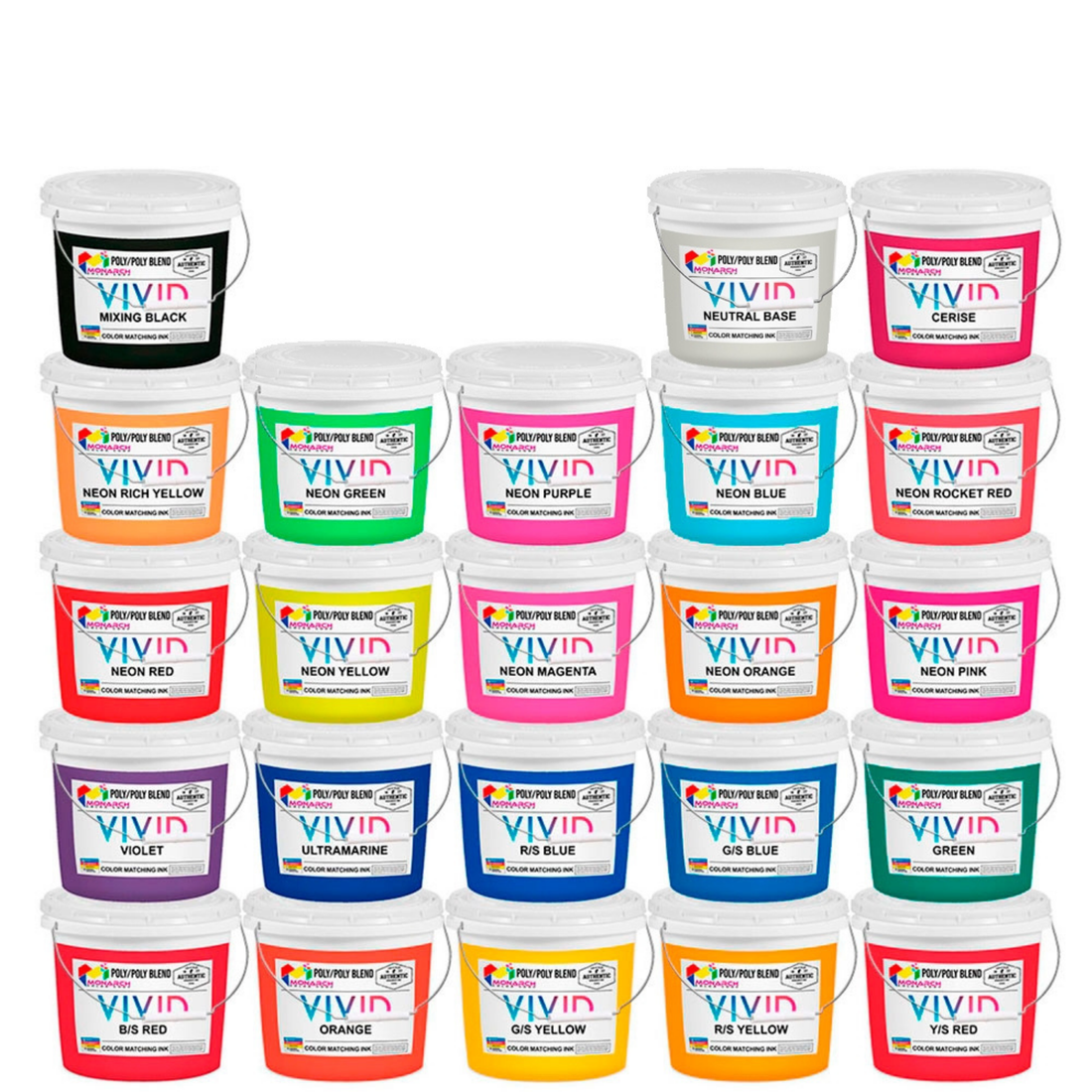 Monarch Vivid LB Mixing Colors - Gallon – Multicraft Inc.
