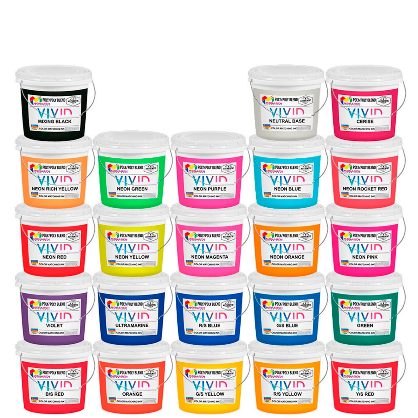 Monarch Vivid LB Blending Colors - 5 Gallon – Multicraft Inc.